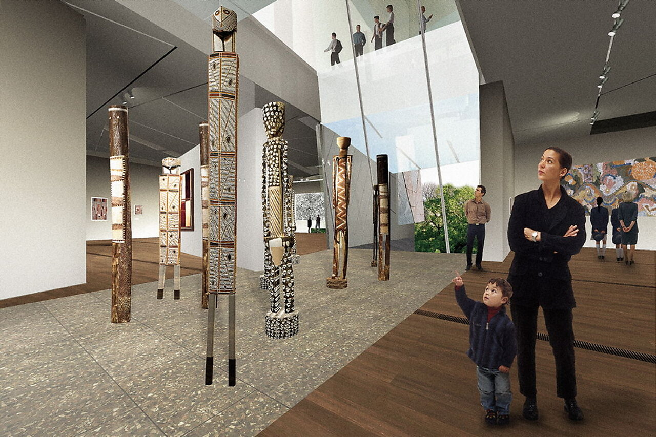 Federation Square NGV | Flood