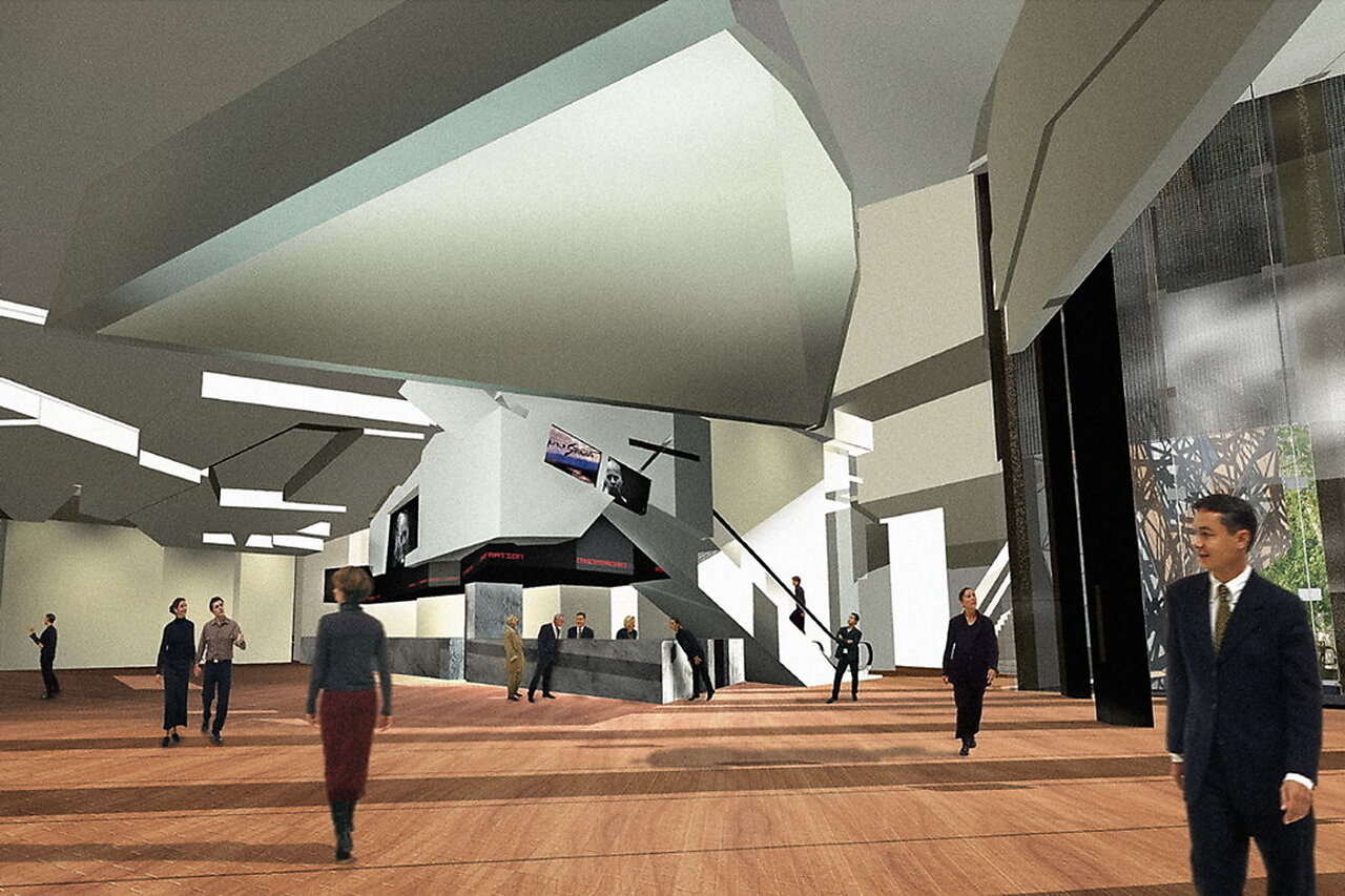 Federation Square NGV | Flood