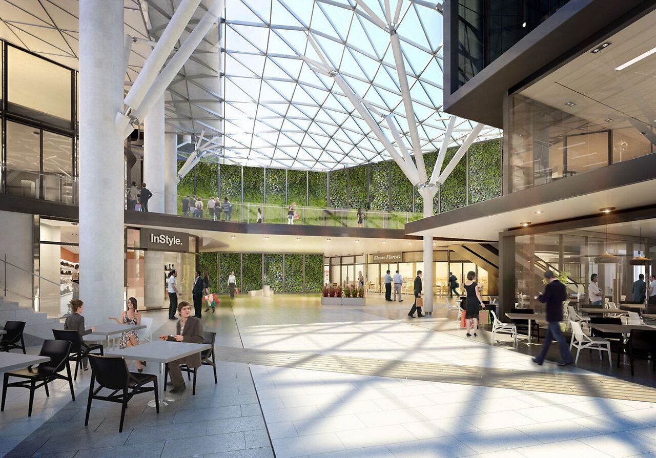 Collins Square V05 Green Wall | Flood