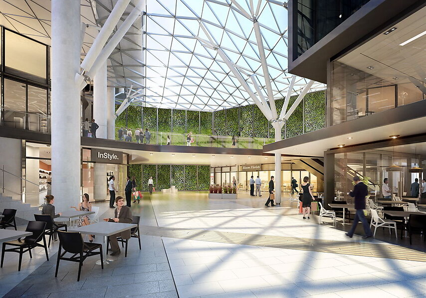 Collins Square V05 Green Wall | Flood