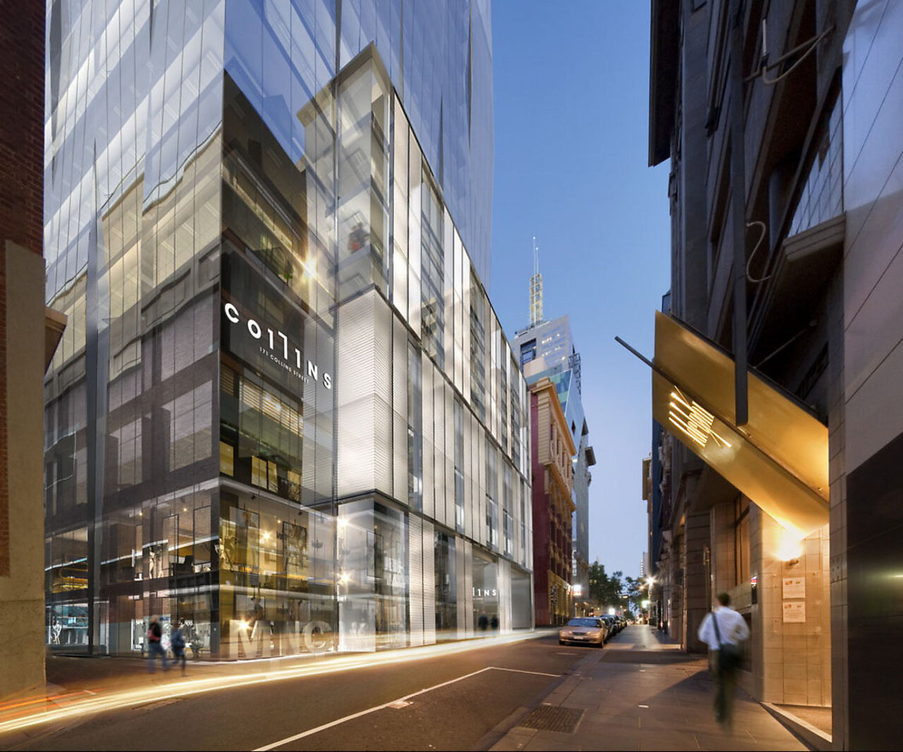 Collins st logo change | Flood