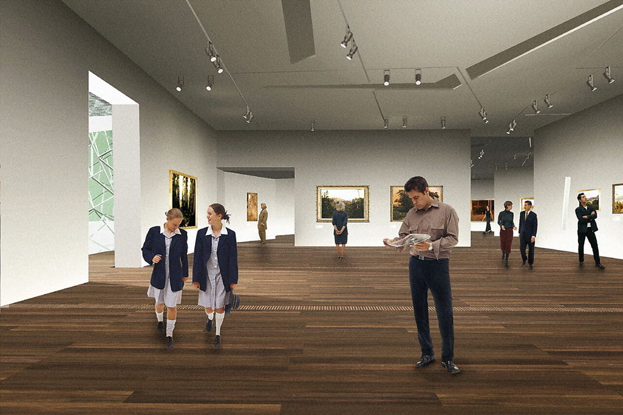 Federation Square NGV | Flood