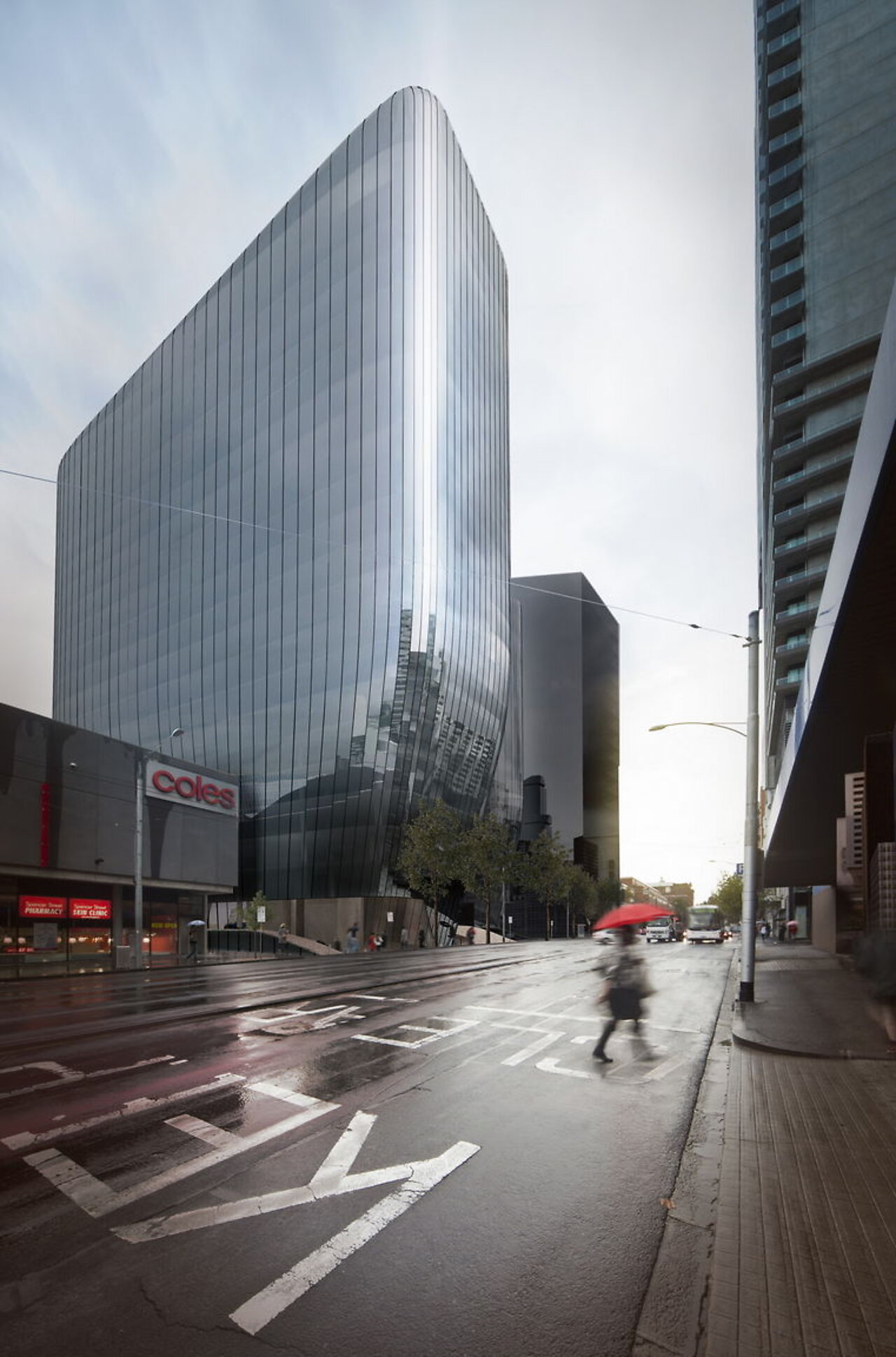 Spencer St tower | Flood